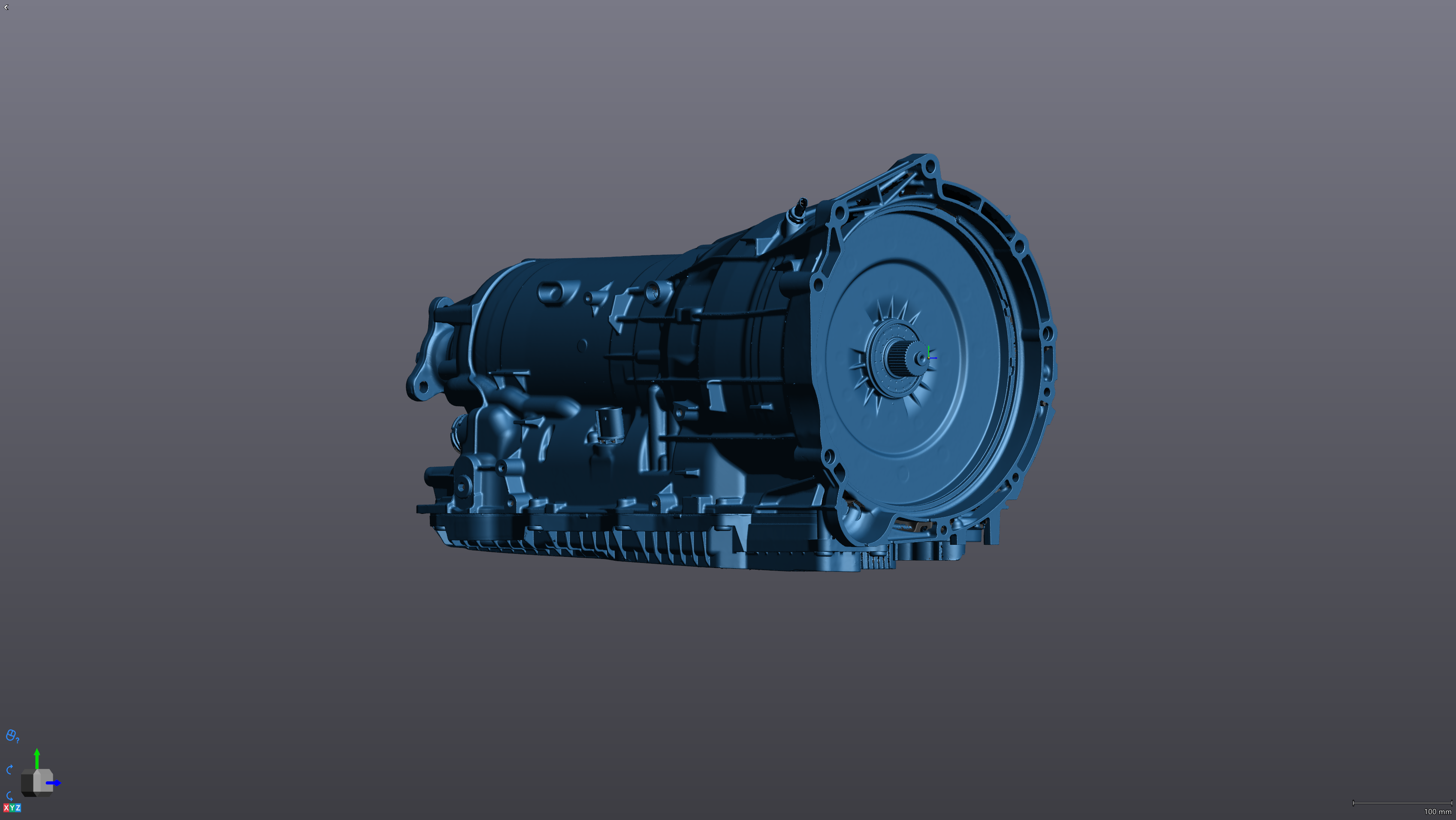 BMW 8HP75HZ RWD Hybrid gearbox from B48 Engine – DomiWorks Engineering AB