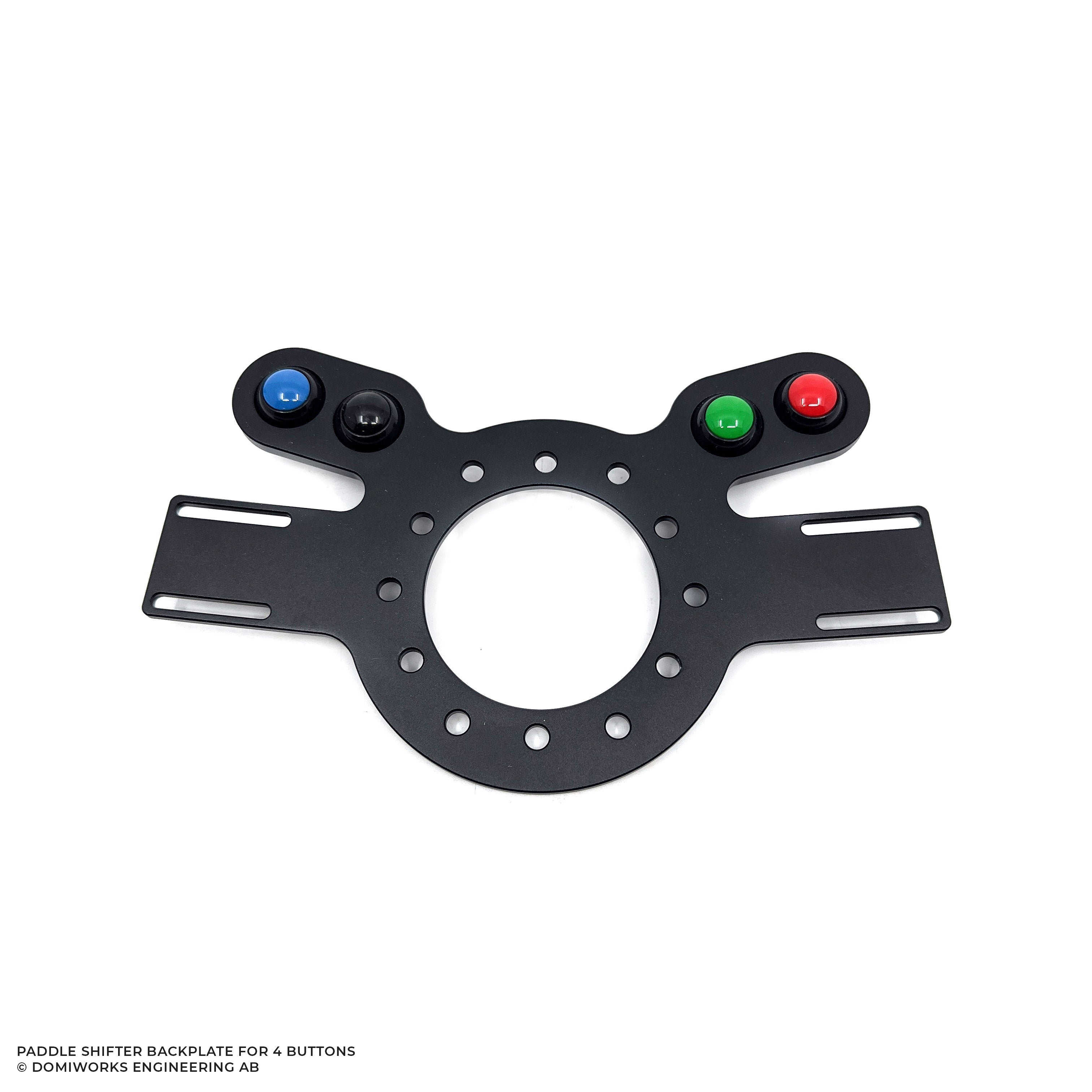 Paddle Shifter Backplate for 4 Buttons – DomiWorks Engineering AB