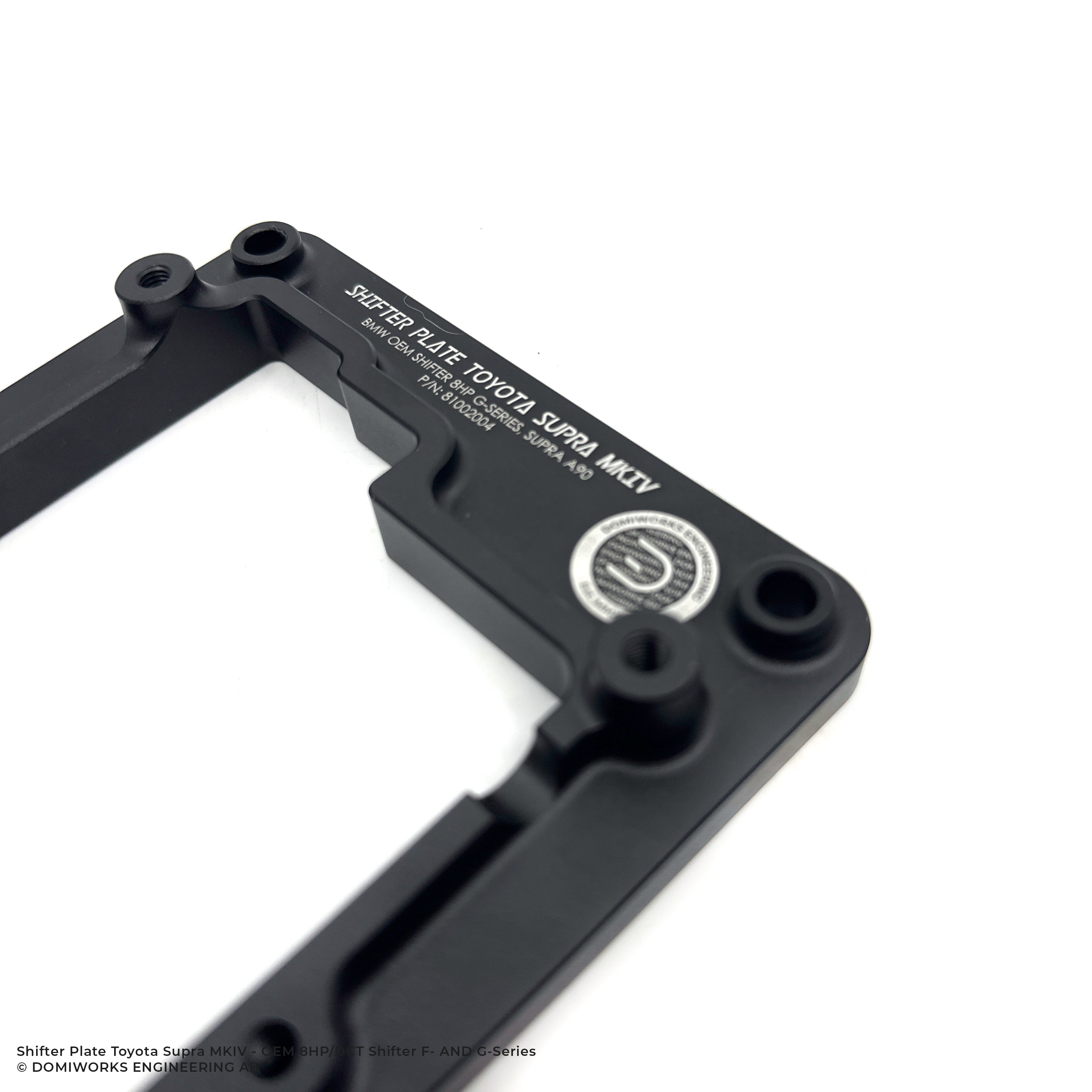 Shifter Plate Toyota Supra MKIV - OEM 8HP/DCT Shifter – DomiWorks ...
