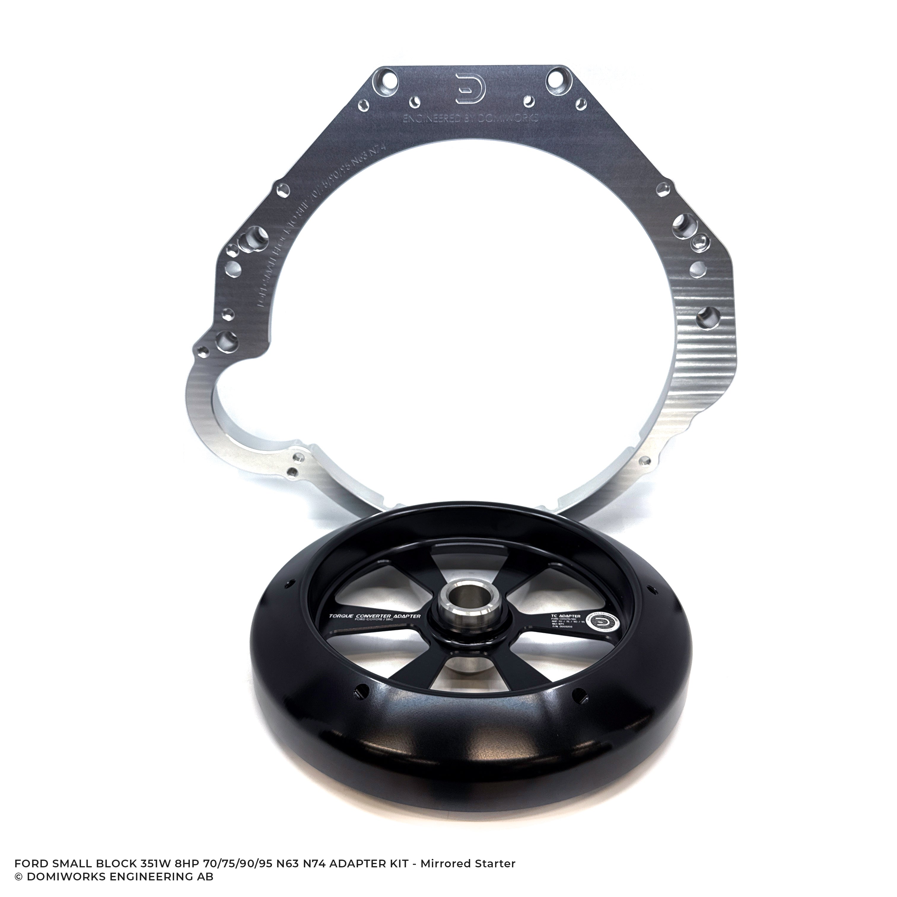 Ford Small Block 289 302 351C 351W 8HP 70/75/90/95 N63 N74 Adapter Kit ...