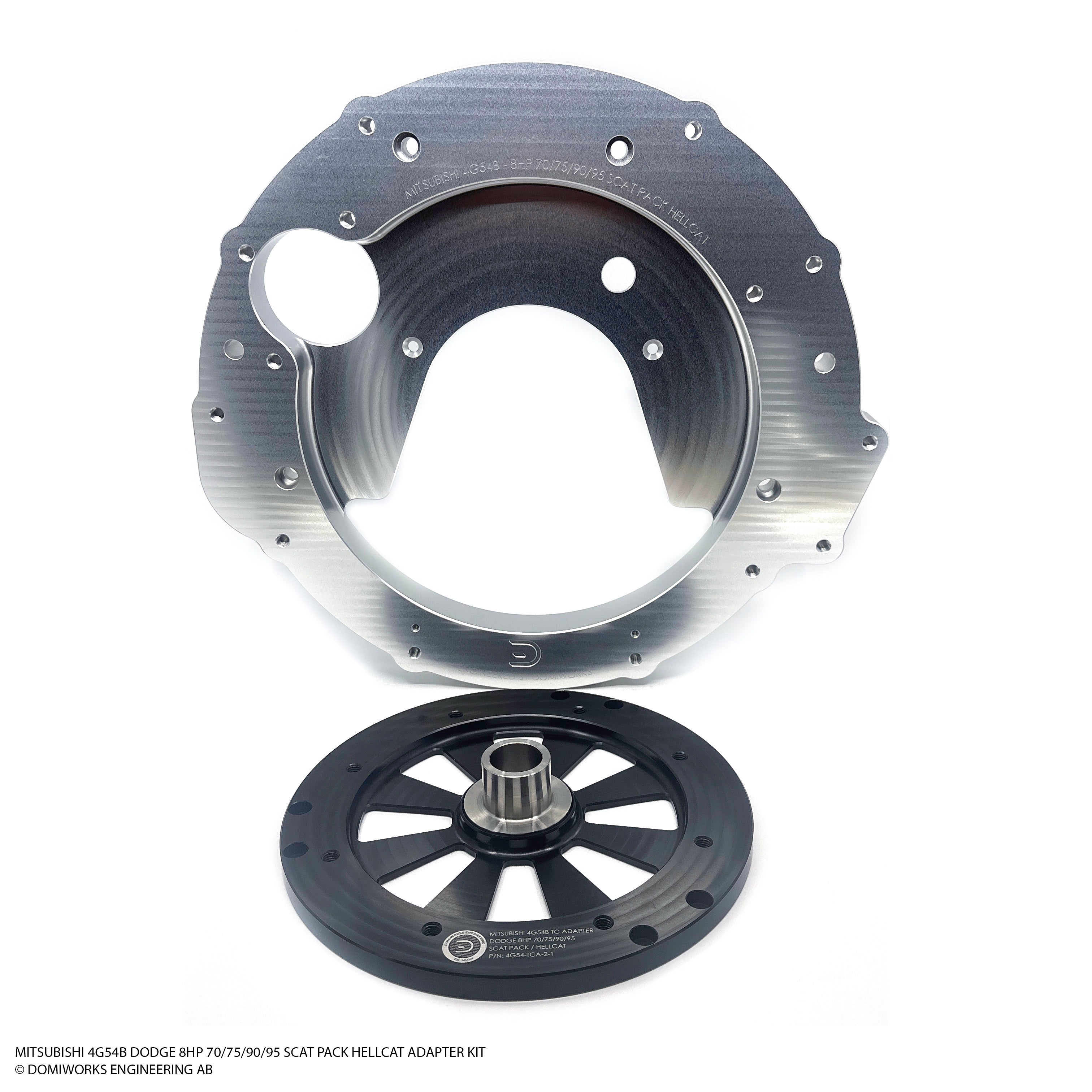 Mitsubishi 4G54B Dodge 8HP 70/75/90/95 Scat Pack Hellcat Adapter kit ...