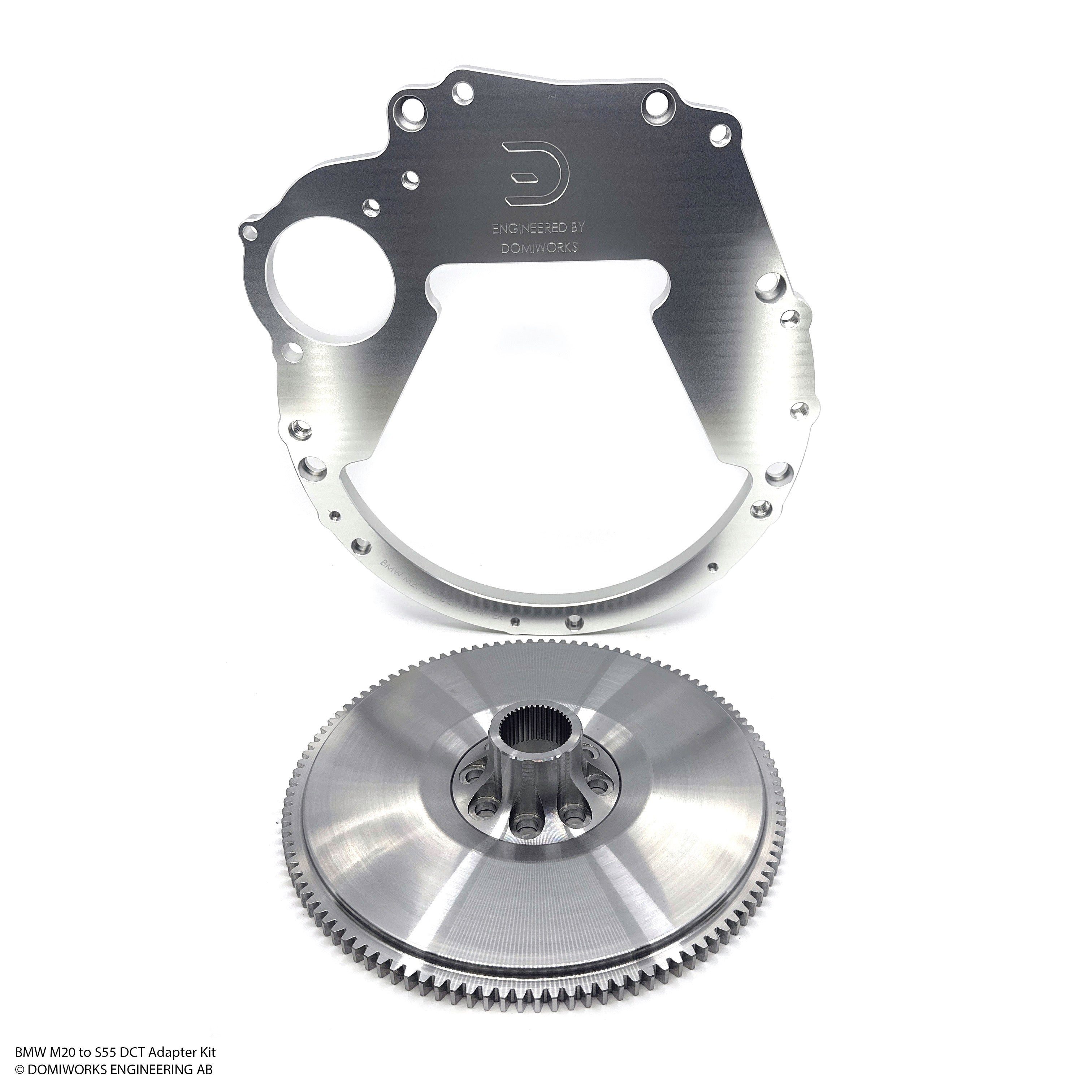 BMW M20 to S55 DCT Adapter Kit – DomiWorks Engineering AB