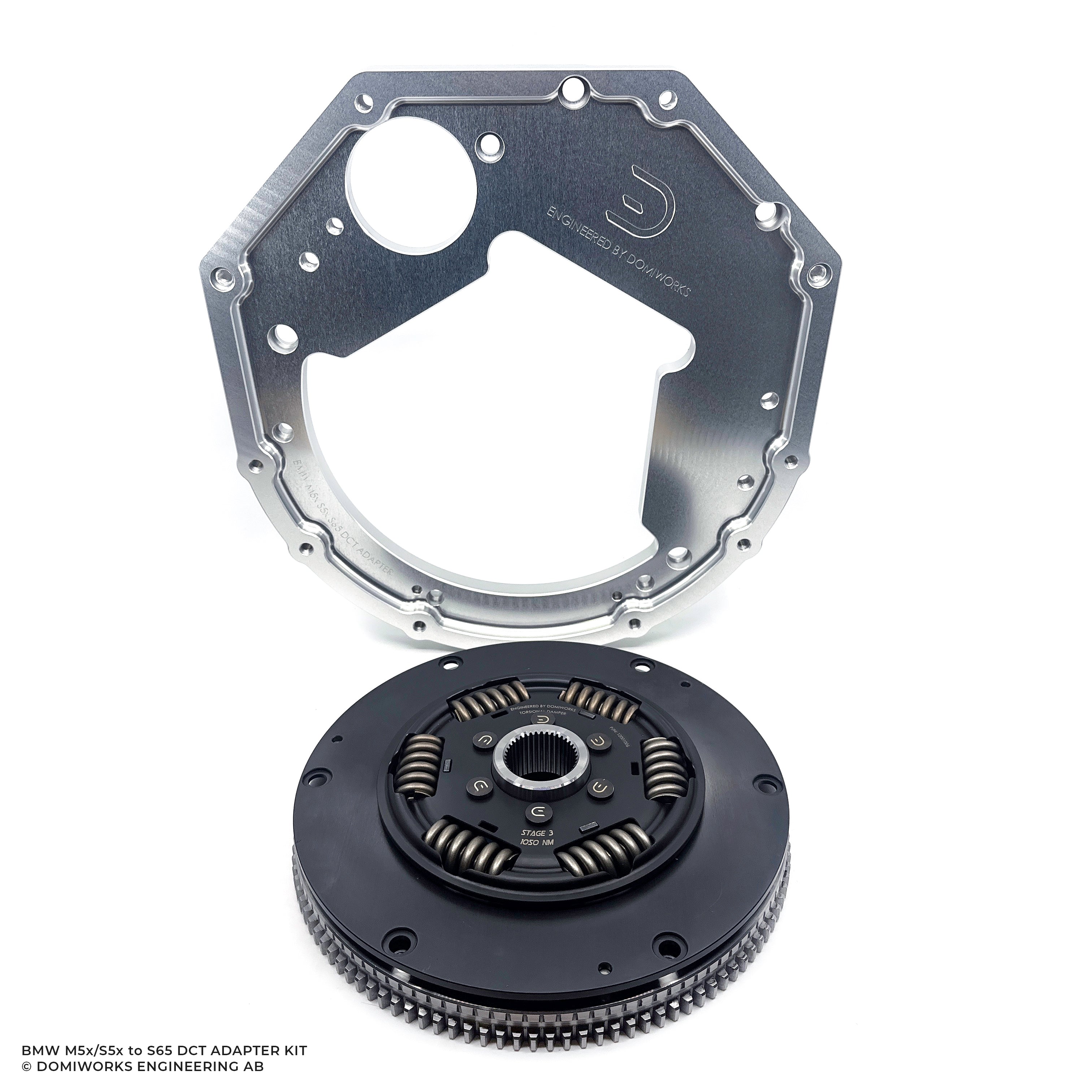BMW M5x/S5x to S65 DCT Adapter Kit – DomiWorks Engineering AB