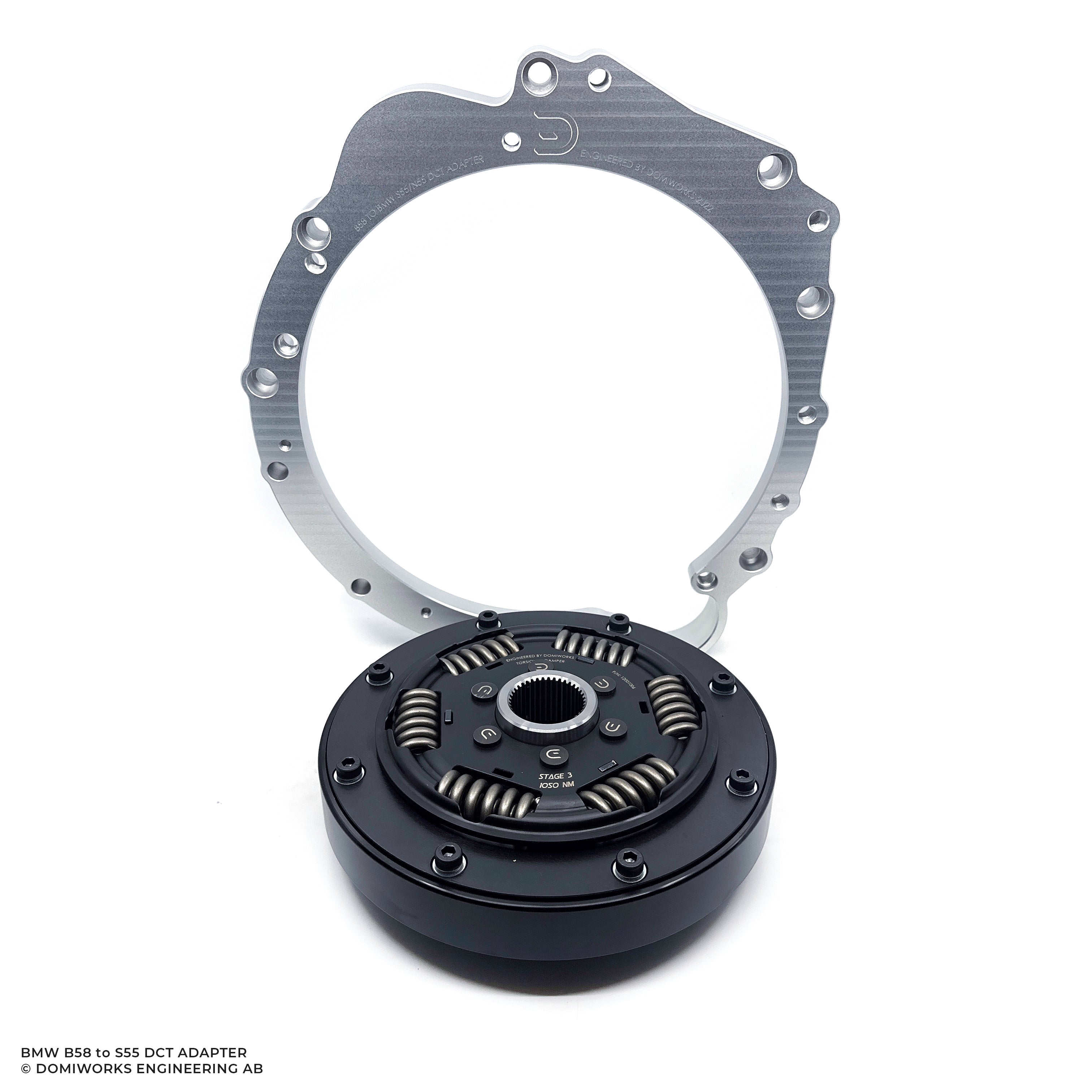 BMW B58 to S55 DCT Adapter Kit – DomiWorks Engineering AB