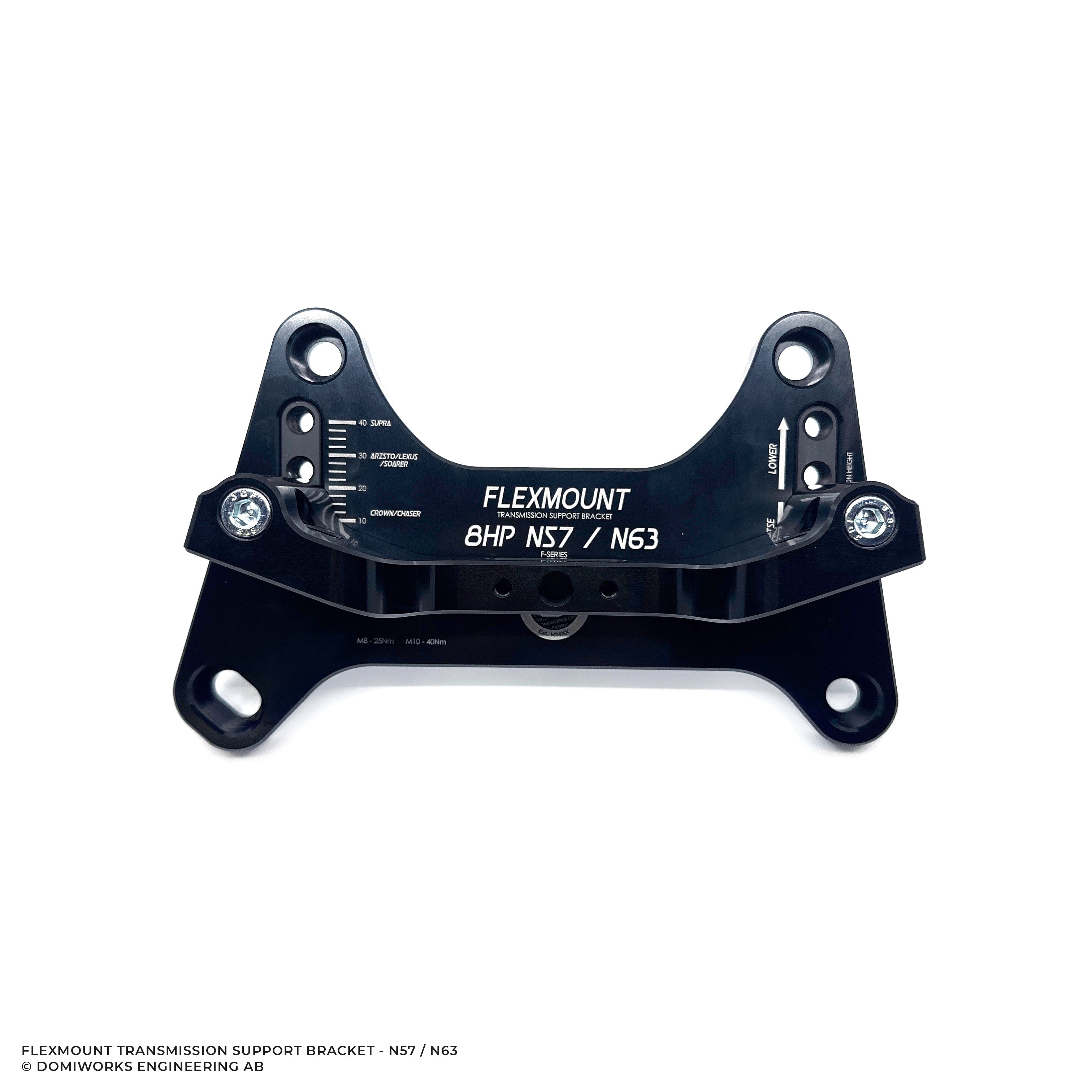 FlexMount - Transmission Supporting Bracket - 8HP70 N57/N63 – DomiWorks ...
