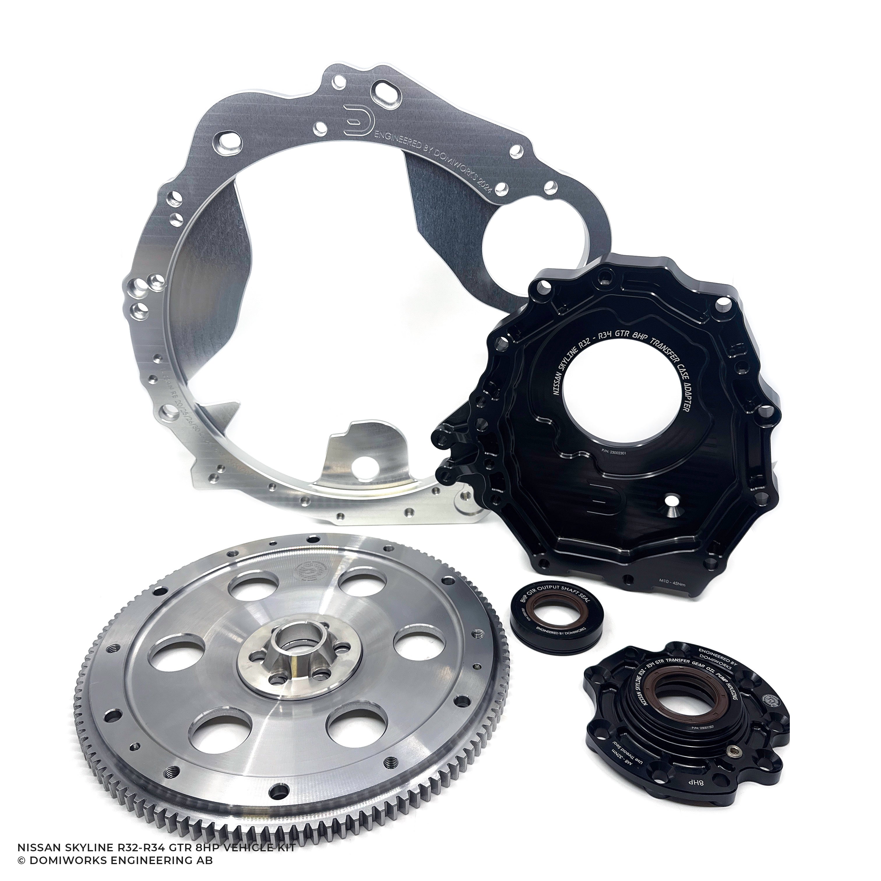 Nissan Skyline R32-R34 GTR 8HP Full Vehicle Kit – DomiWorks Engineering AB