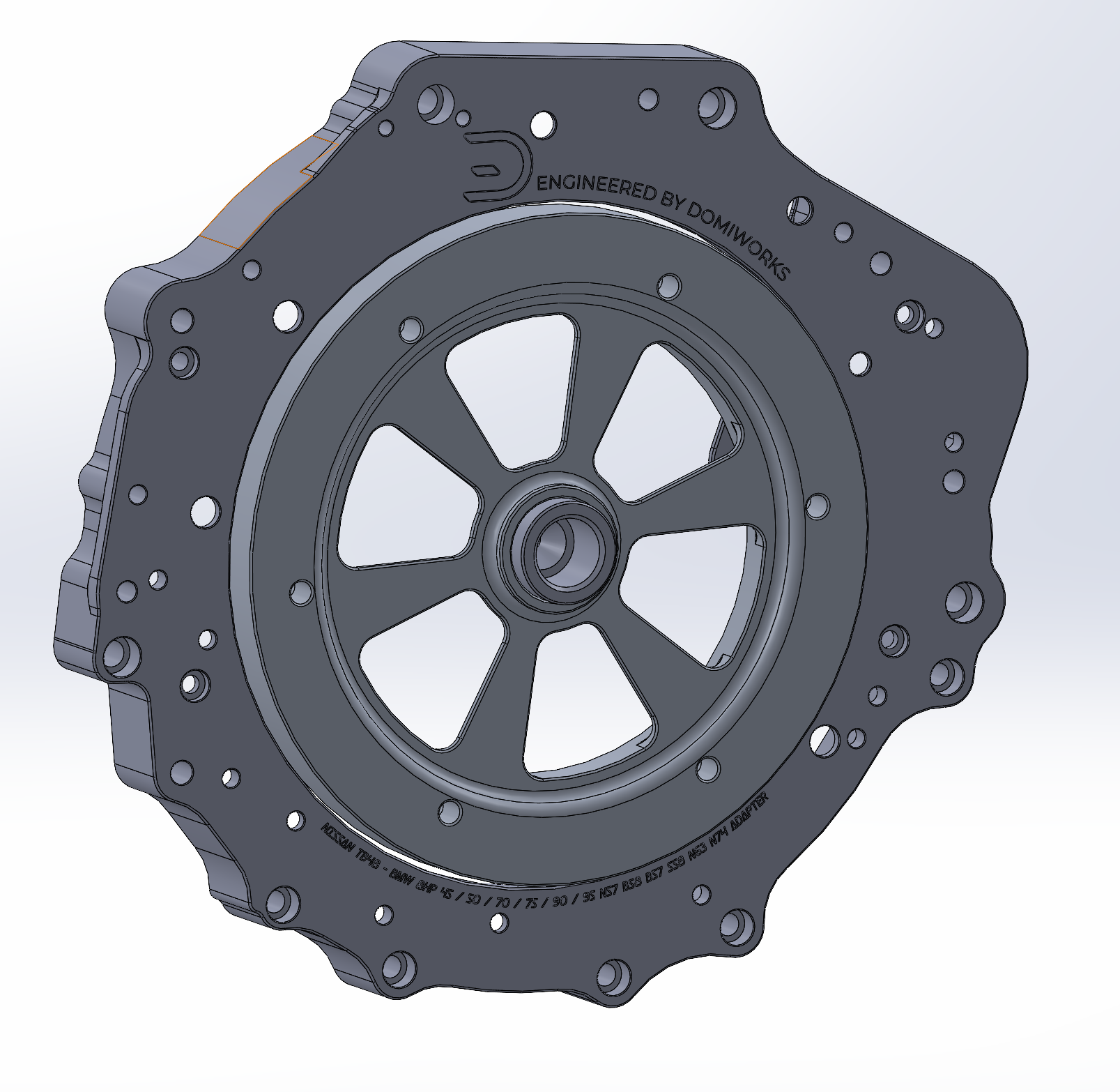 Nissan TB48 to BMW 8HP 45/50/70/75/90/95 N57 N63 N74 Adapter Kit ...