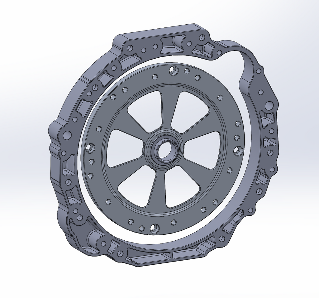 Chevy Vortec 4200 to 8HP Jaguar / Land Rover Adapter kit – DomiWorks ...