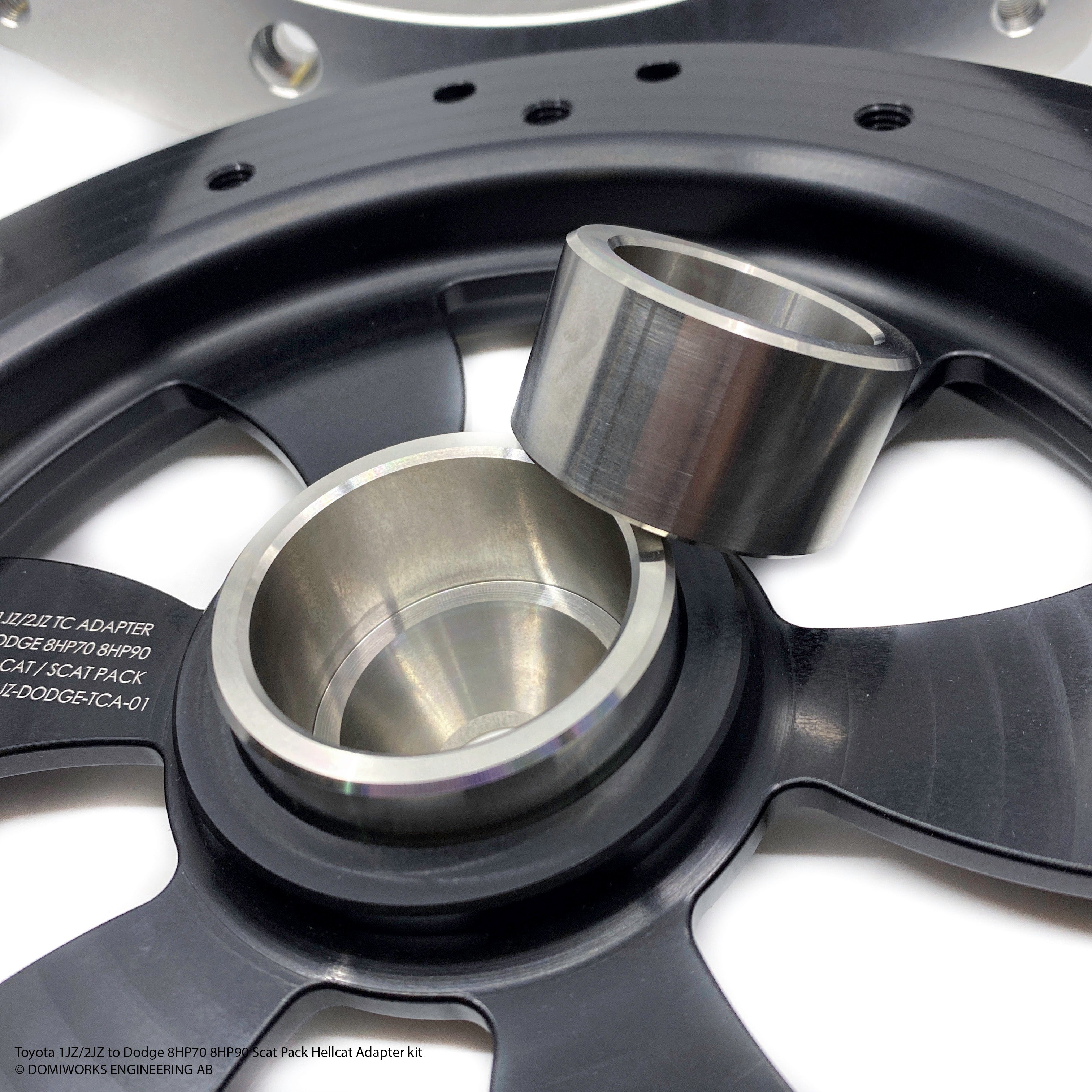 1JZ/2JZ to Dodge 8HP 70/75/90/95 Adapter Kit – DomiWorks Engineering AB