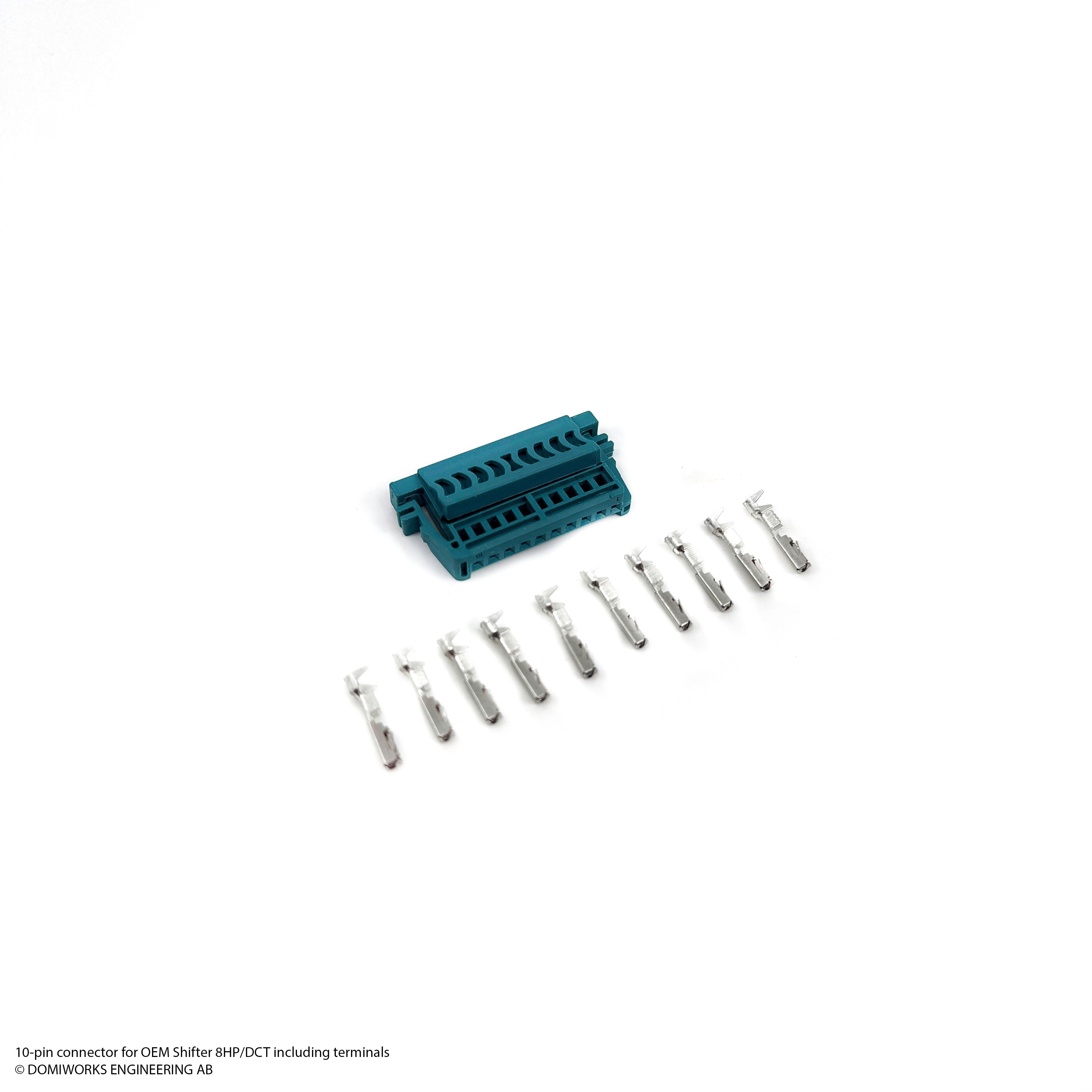 10-pin connector including terminals for OEM Shifter 8HP/DCT ...
