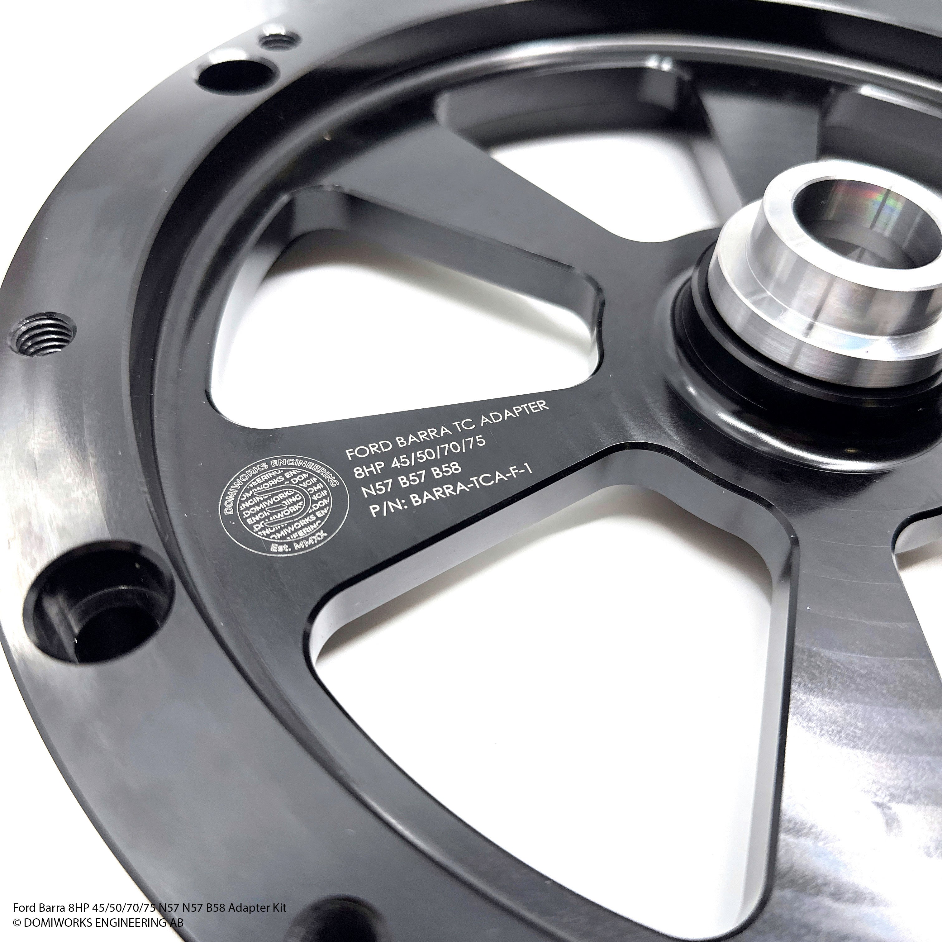 Ford Barra to 8HP 45/50/70/75 N57 B57 B58 Adapter Kit – DomiWorks ...