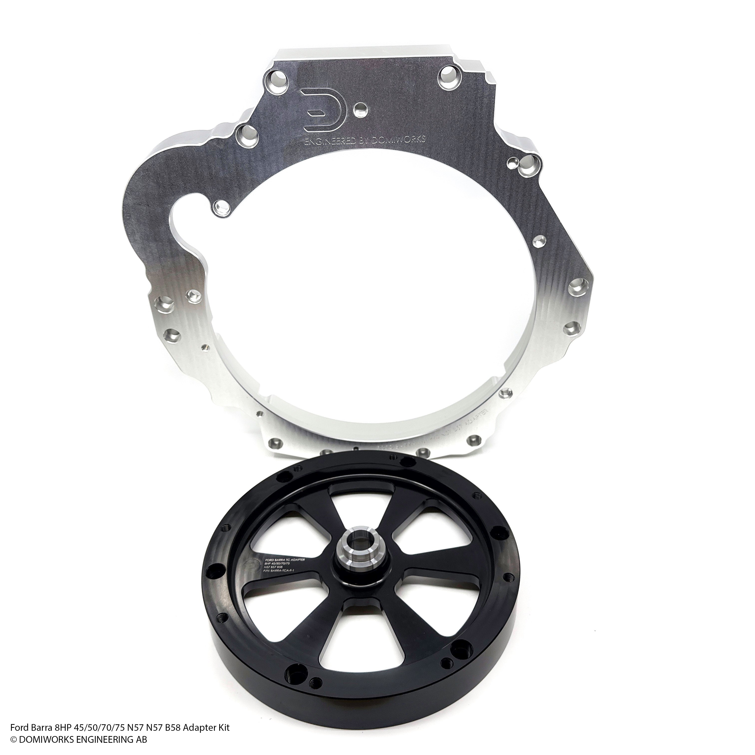 Ford Barra to 8HP 45/50/70/75 N57 B57 B58 Adapter Kit – DomiWorks ...